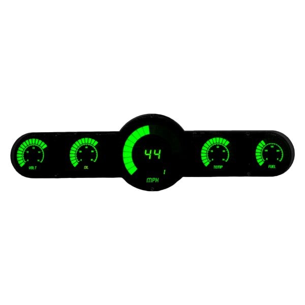 Intellitronix® BG10001G - LED Digital 5.5-Gauge Panel, Green