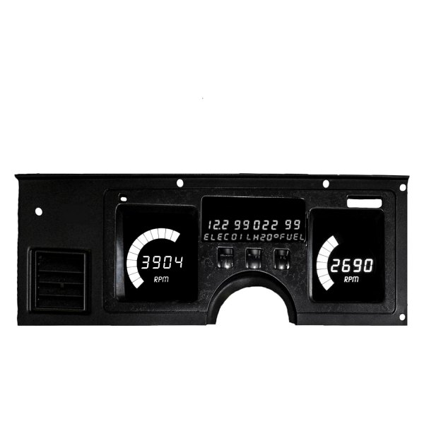 Intellitronix® DP2003W - Direct Fit LED Digital Gauge Panel, White