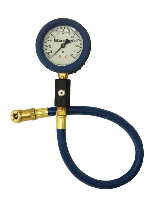 Intercomp 360067 0 To 60 Psi Liquid Filled Deluxe Dial Tire Pressure