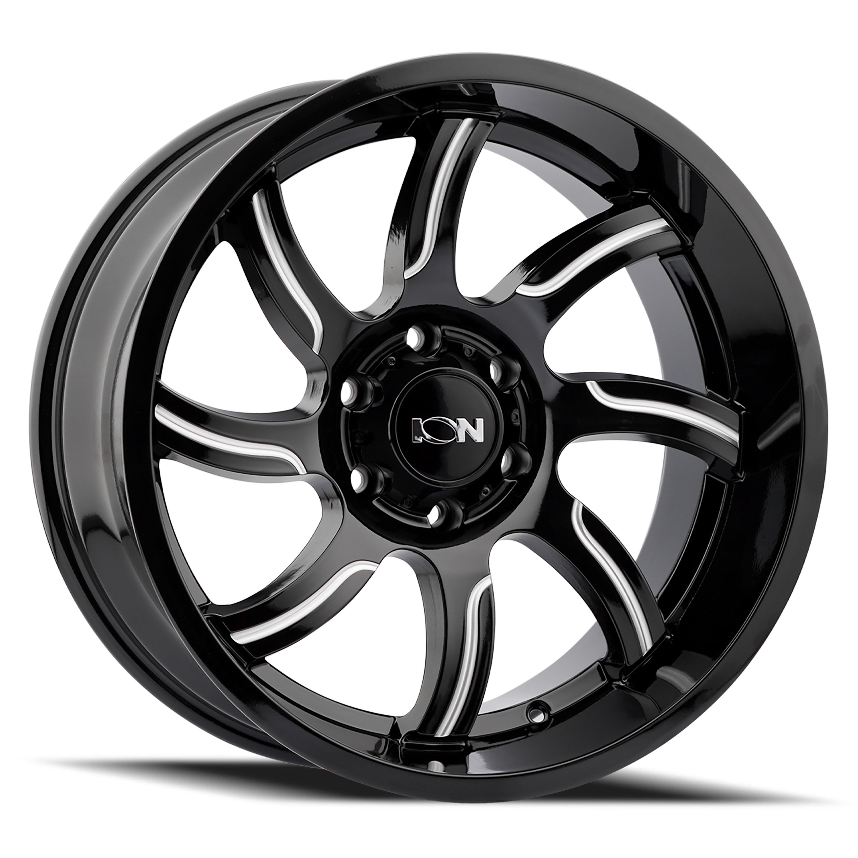 ION ALLOY® 151 Wheels - Gloss Black with Milled Accents Rims