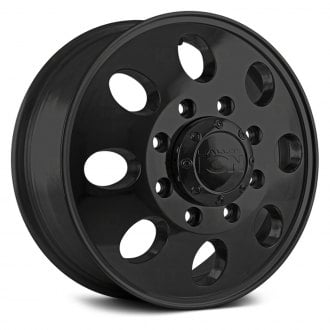 17 Inch Dually Wheels - HD Truck, Custom, Black, Chrome | CARiD