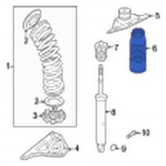 Jaguar OEM Suspension Parts - Factory Shocks & Struts | CARiD