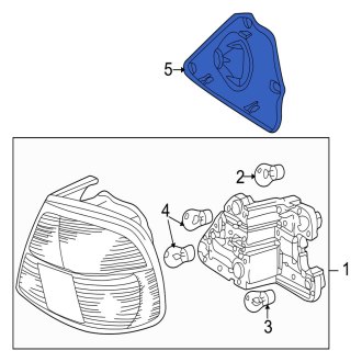 Jaguar XJ-Type OEM Tail Lights | LED, Fiber Optic — CARiD.com