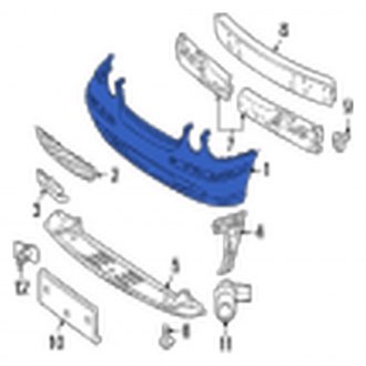 Jaguar XJ-Type Replacement Front Bumpers & Components — CARiD.com