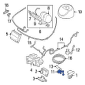 Jaguar XJ-Type Suspension Self-Leveling Sensors — CARiD.com