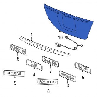 Jaguar OE™ Trunks - CARiD.com