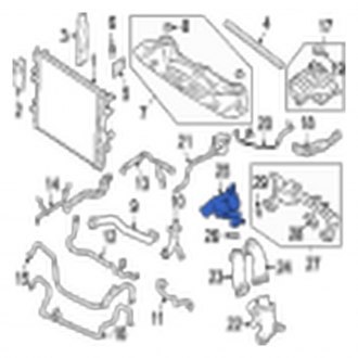 Jaguar OEM Engine & Components | Air Intake & A/C Parts — CARiD.com