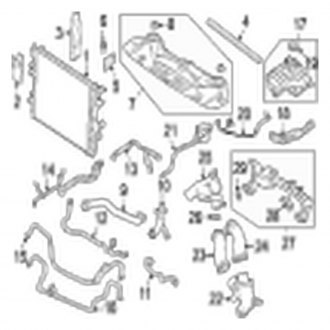 2012 Jaguar XJ-Type OEM Engine Cooling Parts - Radiators | CARiD