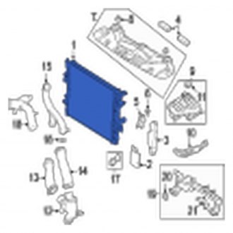 Jaguar XF OEM Engine Cooling Parts | Radiators, Fans — CARiD.com