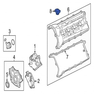 Jaguar F-Pace Engine Valve Covers & Parts | Gaskets, Bolts — CARiD.com