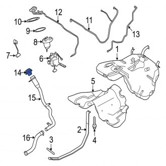 Jaguar XFR OEM Fuel System Parts | Pumps, Lines — CARiD.com