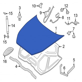 Jaguar OE™ Auto Body Hoods - CARiD.com