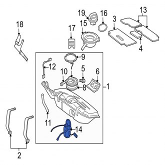 Jaguar OEM Fuel System Parts - Pumps, Lines, Injectors | CARiD