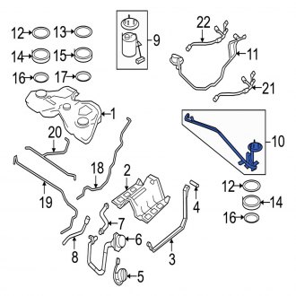 Jaguar OEM Fuel System Parts - Pumps, Lines, Injectors | CARiD