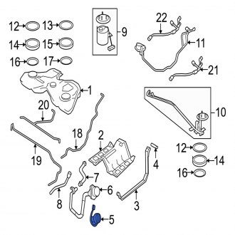 Jaguar OEM Fuel System Parts - Pumps, Lines, Injectors | CARiD