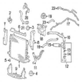 2005 Jaguar S-Type OEM Engine Cooling Parts | Radiators — CARiD.com