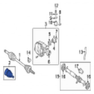 Jaguar XJ-Type CV Joints, Boots & Components – CARiD.com