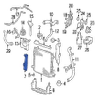 Jaguar OEM Header Panels & Parts | Support Bars, Panels — CARiD.com