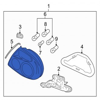Jaguar S-Type OEM Tail Lights - LED, Fiber Optic | CARiD
