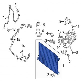 Jaguar XF OEM A/C & Heating Parts | Systems, Compressors — CARiD.com