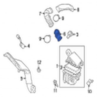 Jaguar OE™ Air Intake - CARiD.com