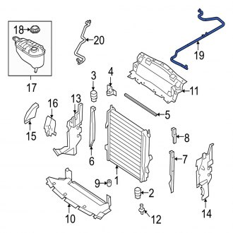 Jaguar XK-Type Coolant Overflow Tanks | CARiD