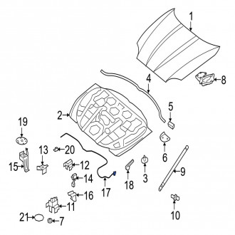 Jaguar F-Type Hood Release Cables & Handles — CARiD.com