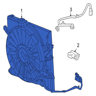Jaguar XF Radiator Fans & Parts | Electric, Mechanical — CARiD.com