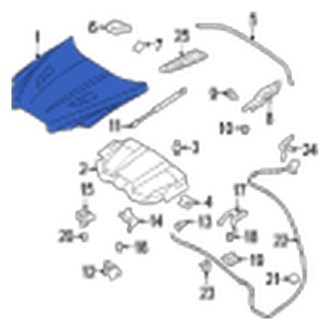 Jaguar OE™ Auto Body Hoods - CARiD.com