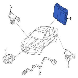 Jaguar XF OEM Suspension Parts | Shocks, Struts — CARiD.com