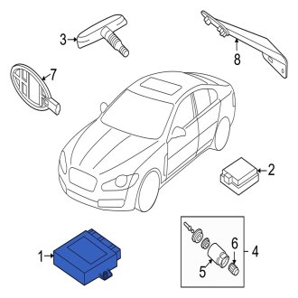 Jaguar OE™ TPMS Sensors | CARiD