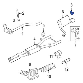 Jaguar XF OEM Exhaust Parts | Systems, Tips, Pipes — CARiD.com