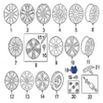 Jaguar X-Type OEM Wheels & Tires | Lug Nuts, TPMS Sensors — CARiD.com
