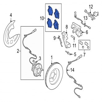 Jaguar XFR OEM Brake, Steering, Suspension Parts — CARiD.com