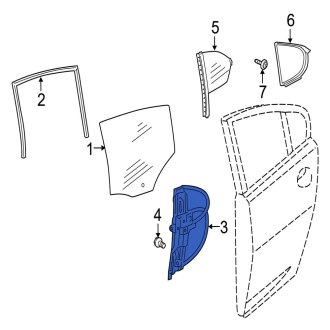 Jaguar XFR Window Regulators - Manual, Power | CARiD