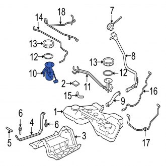 Jaguar OEM Fuel System Parts - Pumps, Lines, Injectors | CARiD