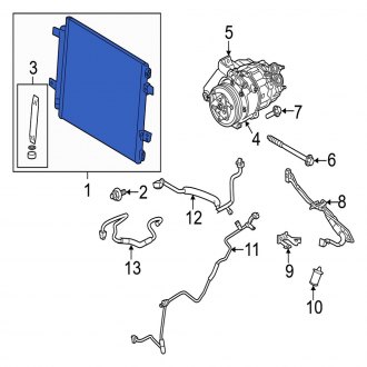 Jaguar XF OEM A/C & Heating Parts | Systems, Compressors — CARiD.com