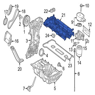 Jaguar XF OEM Engine Parts | Rebuild Kits, Pistons — CARiD.com