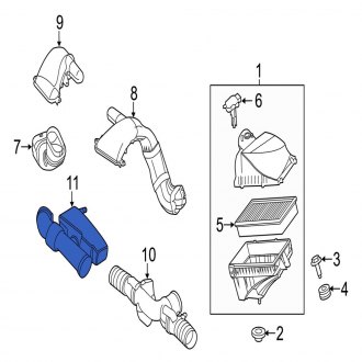 Jaguar XFR Air Filter Boxes & Parts – CARiD.com