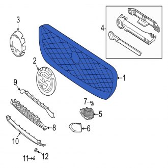 Jaguar XF Replacement Grilles | Moldings, Brackets - CARiD.com