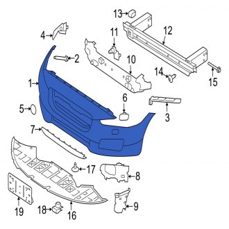 Jaguar XF Replacement Front Bumpers & Components — CARiD.com
