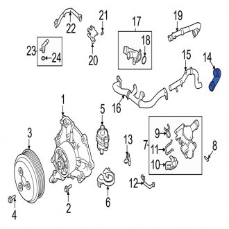 Jaguar F-Type OEM Engine Cooling Parts | Radiators, Fans — CARiD.com
