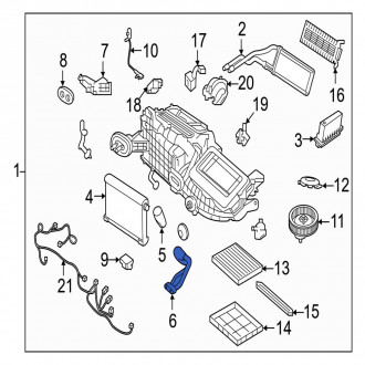 Jaguar XE-Type OEM A/C & Heating Parts | Systems, Compressors — CARiD.com