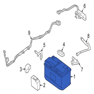Jaguar XF Batteries | AGM, Hybrid, High Performance — CARiD.com
