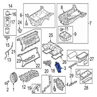 Jaguar XF OEM Engine Parts | Rebuild Kits, Pistons — CARiD.com