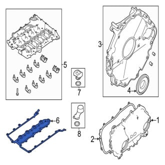 Jaguar F-Type Engine Valve Covers & Parts | Gaskets, Bolts — CARiD.com