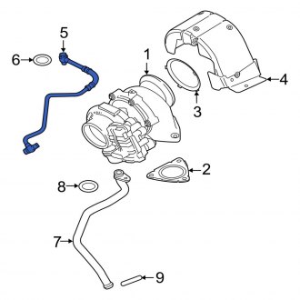 Jaguar Turbo & Supercharger Lines, Hoses, Fittings — CARiD.com
