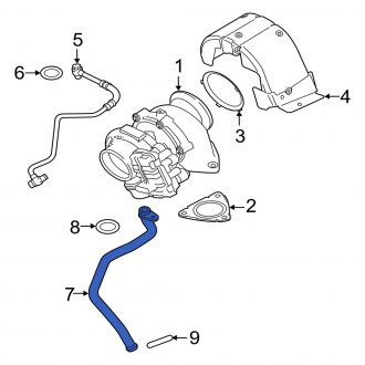 Jaguar Turbo & Supercharger Lines, Hoses, Fittings — CARiD.com