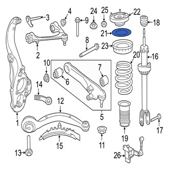 Jaguar XE-Type OEM Suspension Parts | Shocks, Struts — CARiD.com