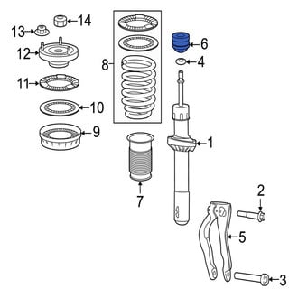 Jaguar XF Replacement Shocks & Struts – CARiD.com